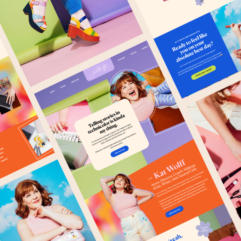 Website in a Day for Kat Wolff Creates, Multi-Hyphenate Creative ...